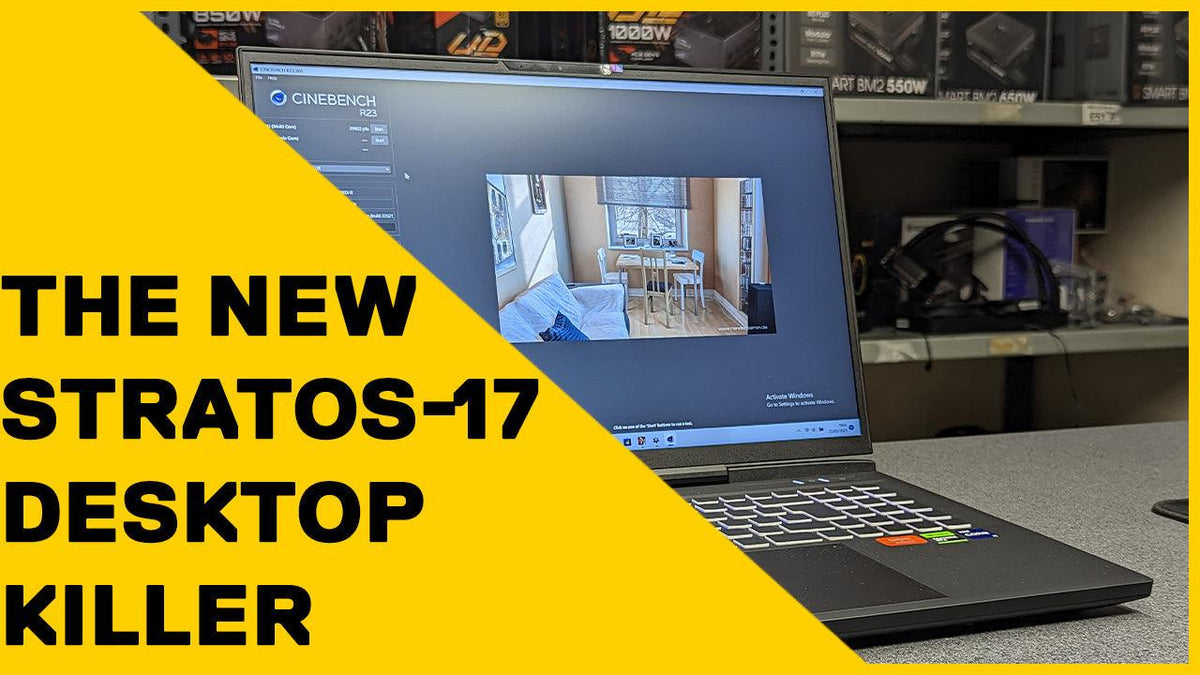 Experience Unmatched Power with Stratos-17 Custom Laptop – Utopia Computers